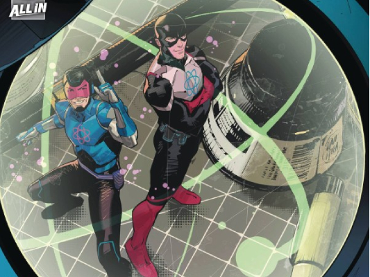 Reseña DC USA - Justice League: The Atom Project #1 - Nazmilia Social