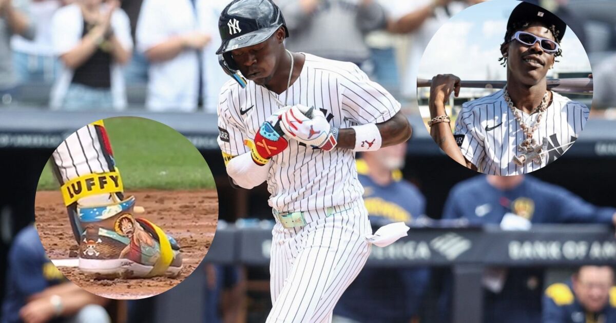 Jazz Chisholm Jr., jugador de los Yankees, impacta con tenis de 'One Piece' en la MLB - Nazmilia ...